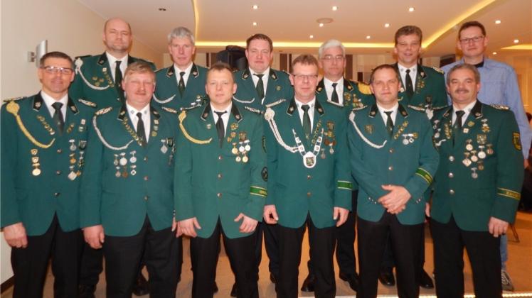 Schützen Düthe-Fresenburg erhöhen