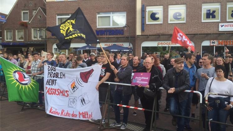 AfD-Kundgebung in Meppen verlief komplett