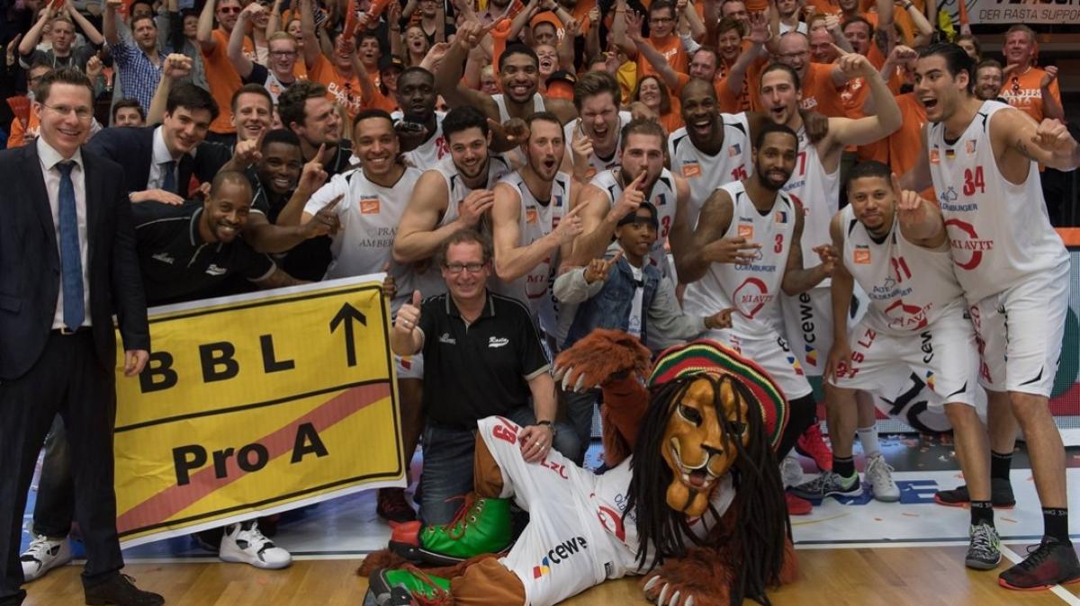 Rasta Vechta nach dem Aufstieg: Jetzt auch Meister