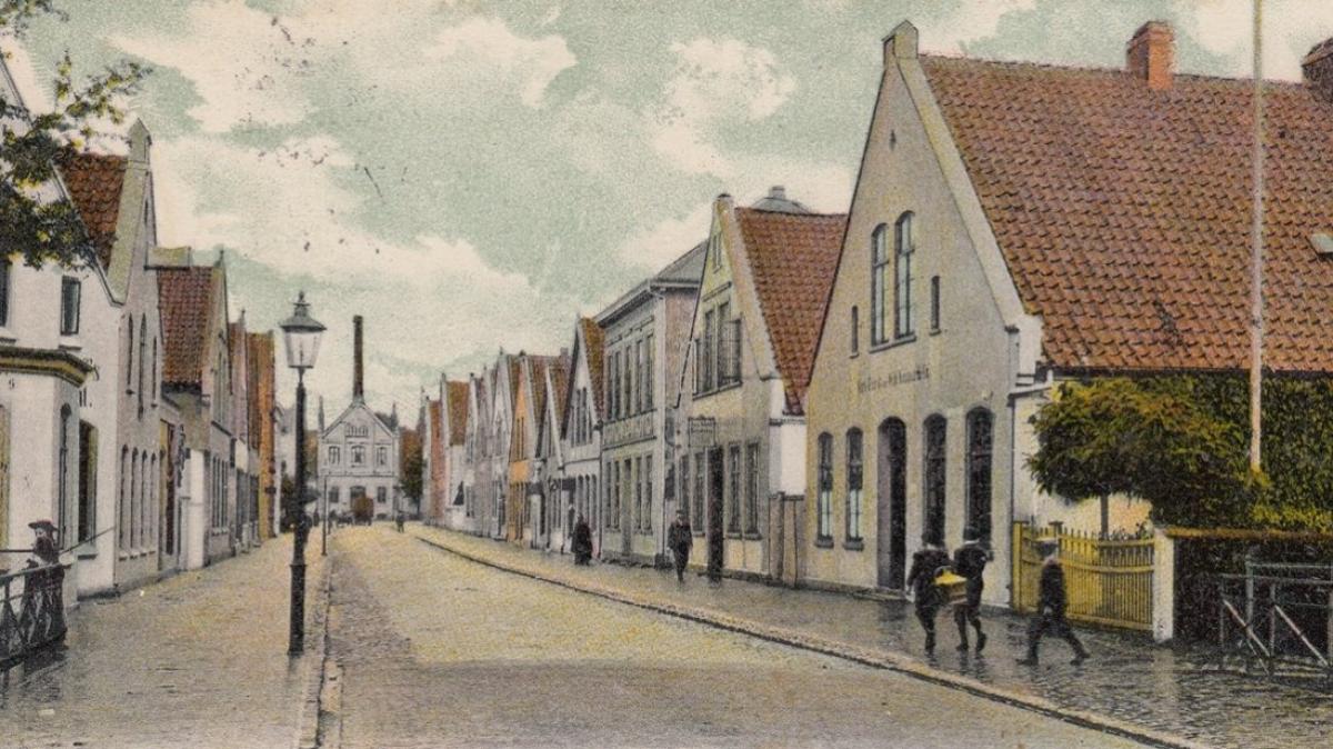 Farbige Impression der Delmenhorster Bahnhofstraße von | DKO