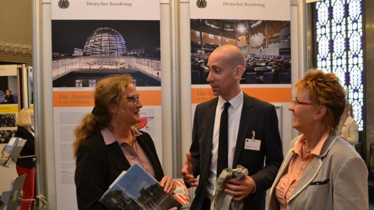 Ausstellung des Bundestages im Rathaus