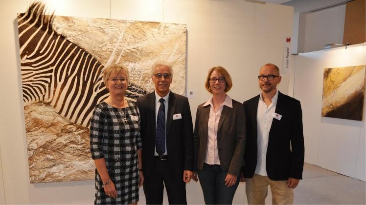 Kunst und Gespräche mit Künstlern bei der Art