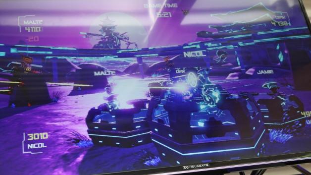 VR-Arena Hologate: Die virtuellen Spielewelten im "Melly" in