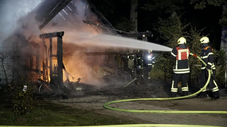Scheune brennt in Osnabrück | NOZ