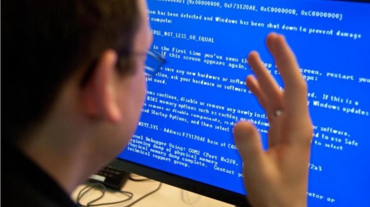 „Blue screen of death“: Mann erschießt seinen | NOZ