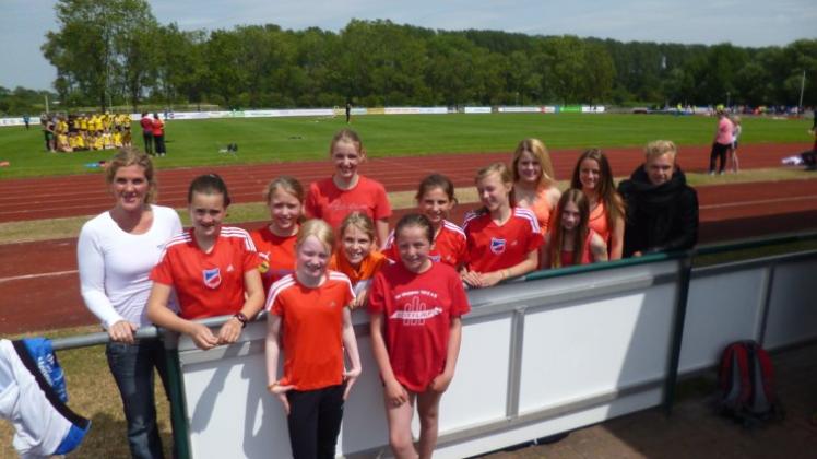 Meppener Leichtathletinnen Zweite bei