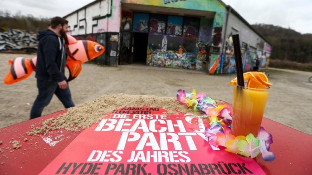 Erste Beach-Party des Jahres am Samstag im Hyde