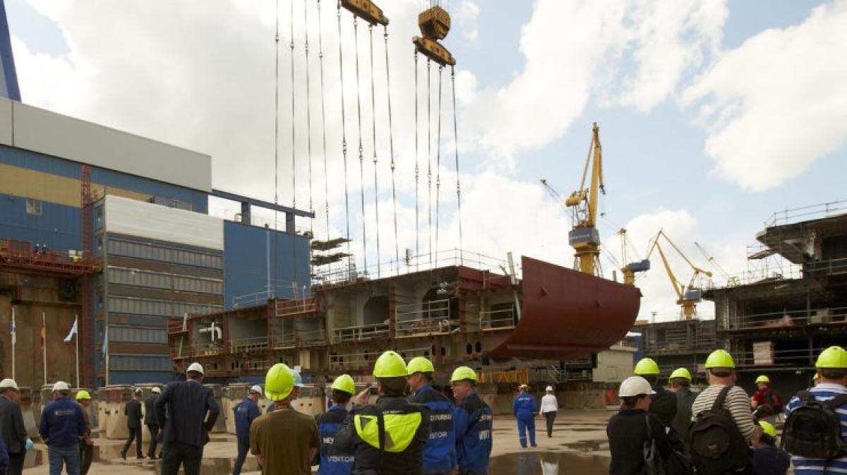 Baustart für zwei Schiffe bei Meyer