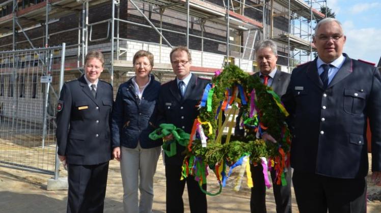 Richtfest bei der Bramscher Polizei