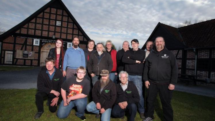 Hexenbad auf der Venner Mühleninsel