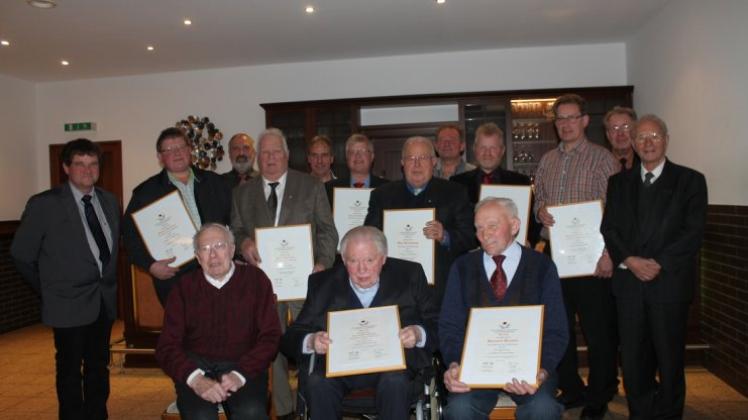 Kolpinggedenktag in Vörden: 65 Jahre Treue