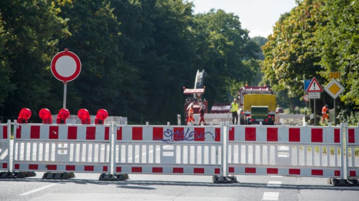Sperrung B213 Heute