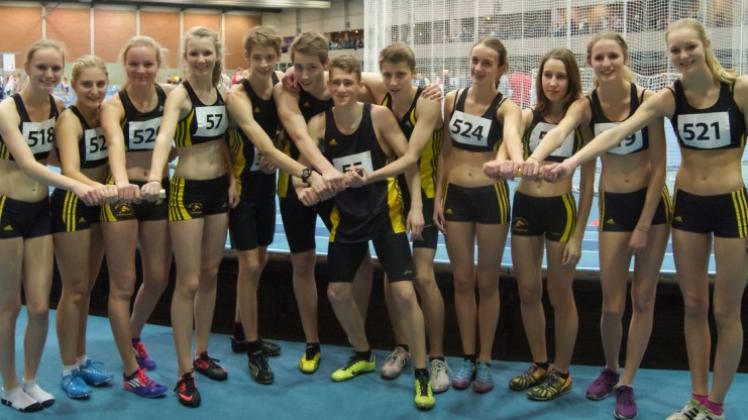 Leichtathleten holen vier Medaillen in | NOZ