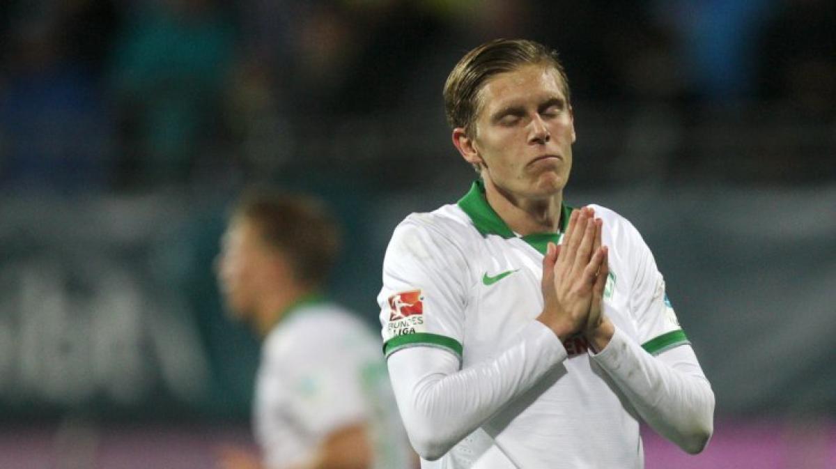 Werder-Stürmer Aron Jóhannsson fällt länger