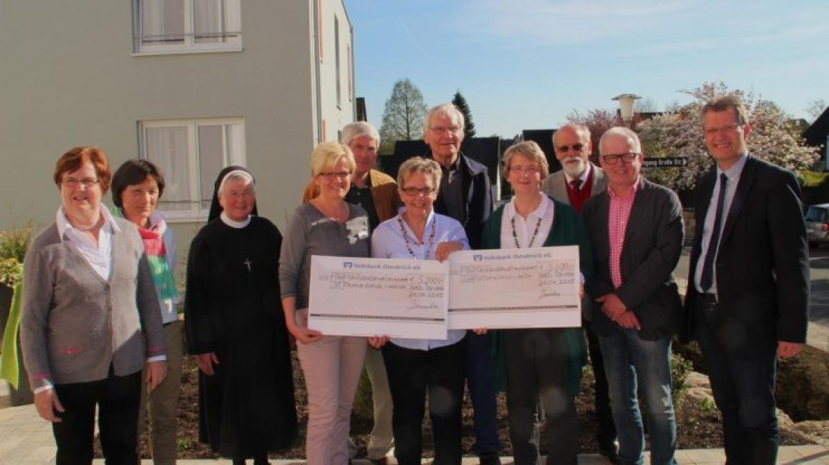 Spendenaktion in Bad Iburg mit großem