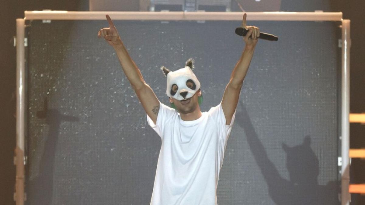 Rapper Cro im März 2015 in Lingener