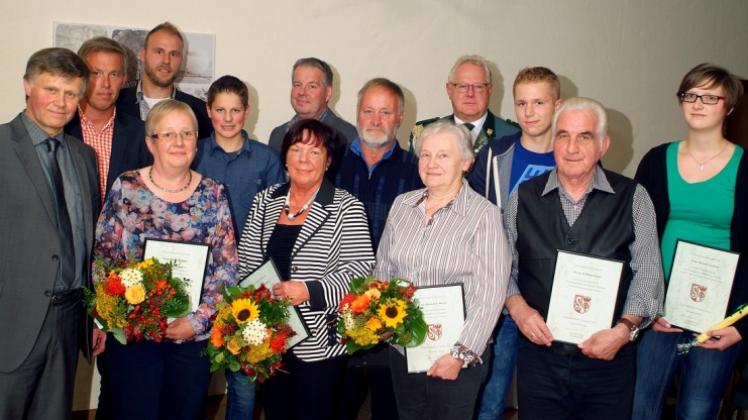 Gemeinde Nortrup zeichnet engagierte Bürger