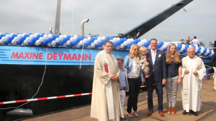 Harener Reederei stellt „Maxine Deymann“ in