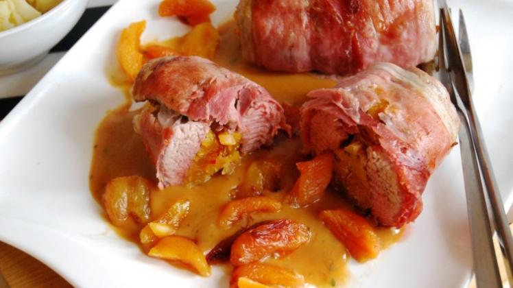 Fruchtig und leicht: Gefüllte Lendchen mit