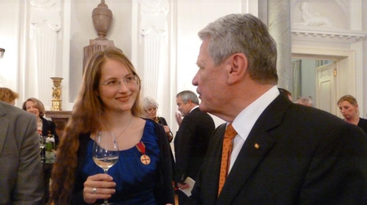 Sarah Prenger aus Emsbüren von Joachim Gauck