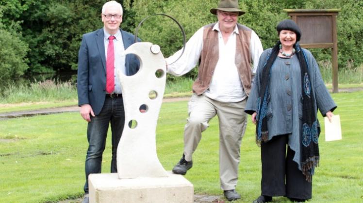 Mensch und Bewegung in Ahmsen künstlerisch