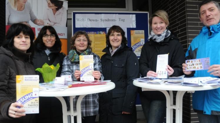 Welt-Down-Syndrom-Tag: Infostand in