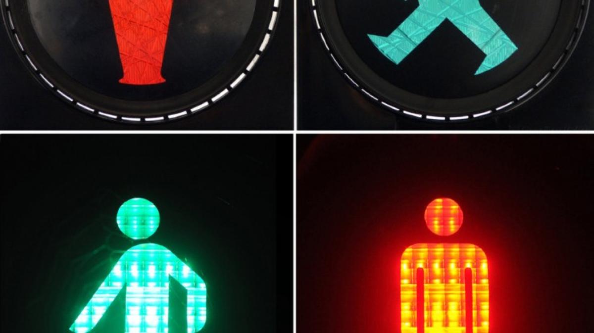 Berliner Ampelfrau: Der Zopf muss | NOZ