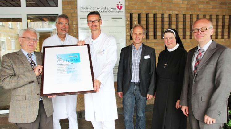 Auszeichnung für Krankenhaus St. Raphael in
