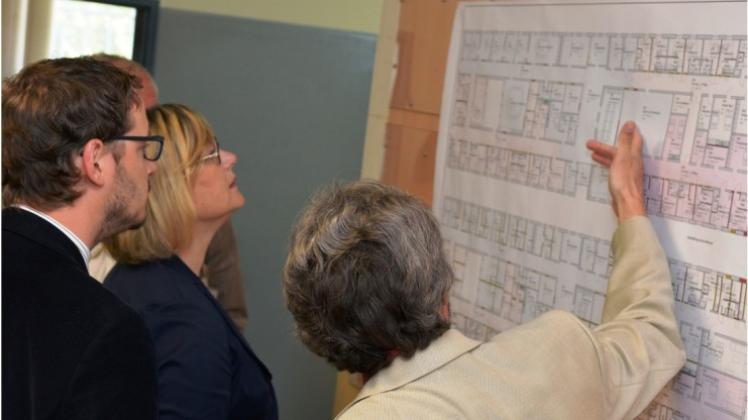 Justizministerin besucht die Vollzugsanstalt