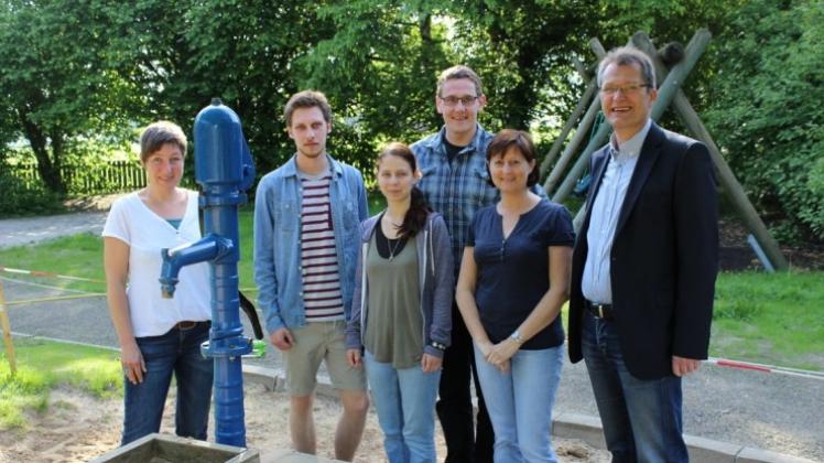 Sandfort arbeitet im Montessori-Haus Belm