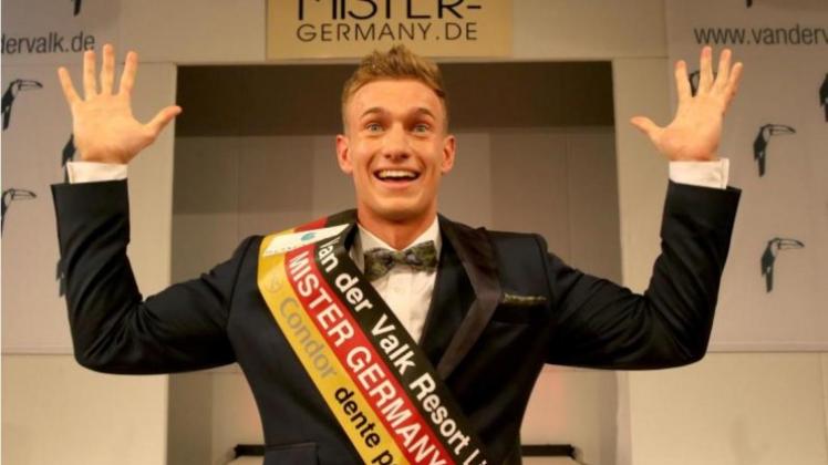 Robin Wolfinger zum «Mister Germany 2015»