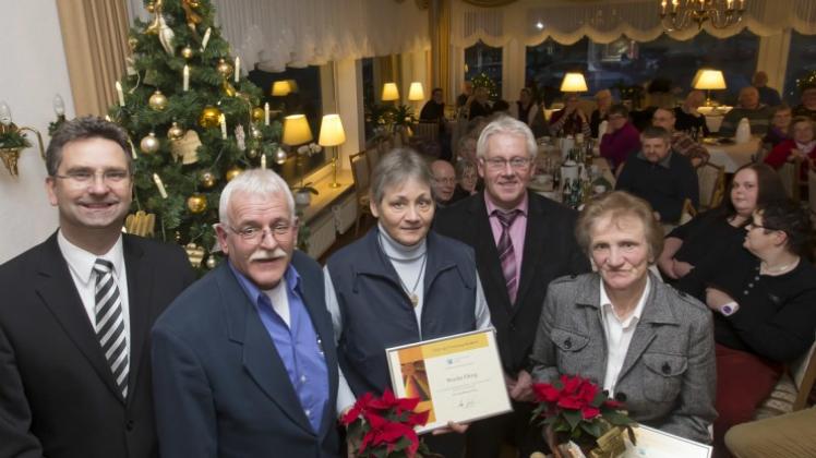 NOZ ehrt Zeitungszusteller in Bad