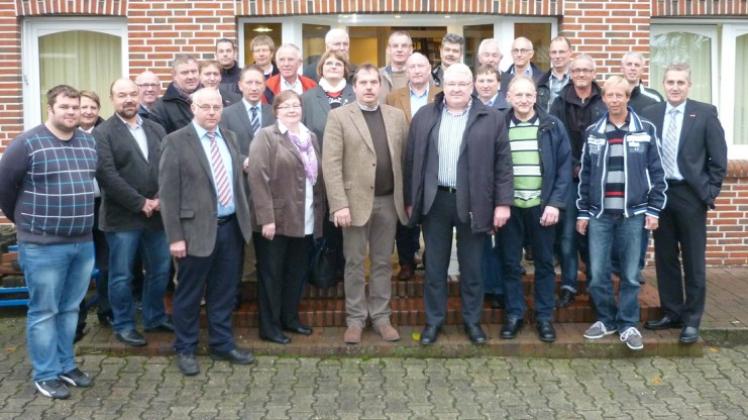 Handwerker besichtigen Firma Lammers in