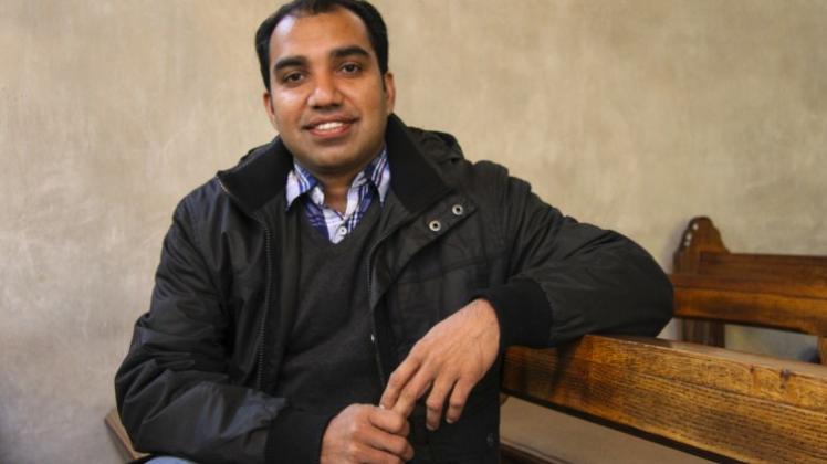 Indischer Pastor Joby Thomas arbeitet in