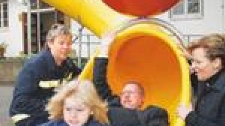 Eine Rutsche ist besser als eine