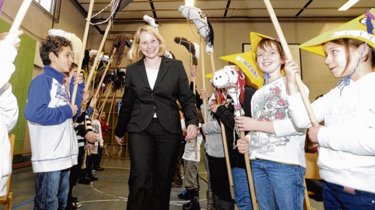 Schule ist ihr Steckenpferd