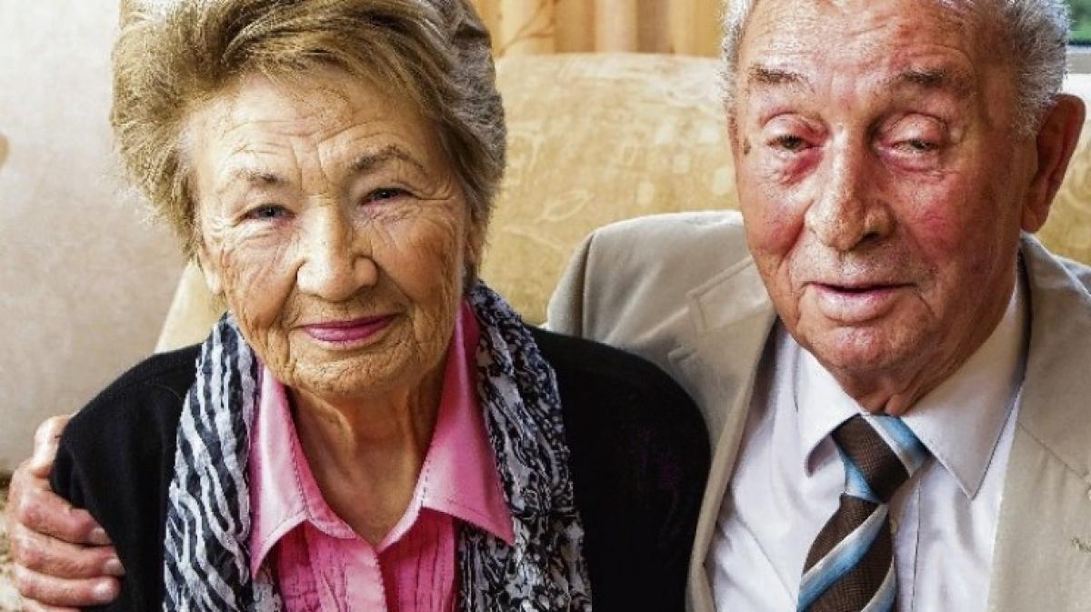 Eheleute Fiening aus Osnabrück feiern Diamantene