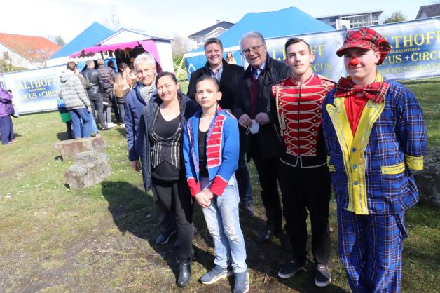 Zirkus Althoff spielt für Kinder aus Ukraine in Bad Iburg