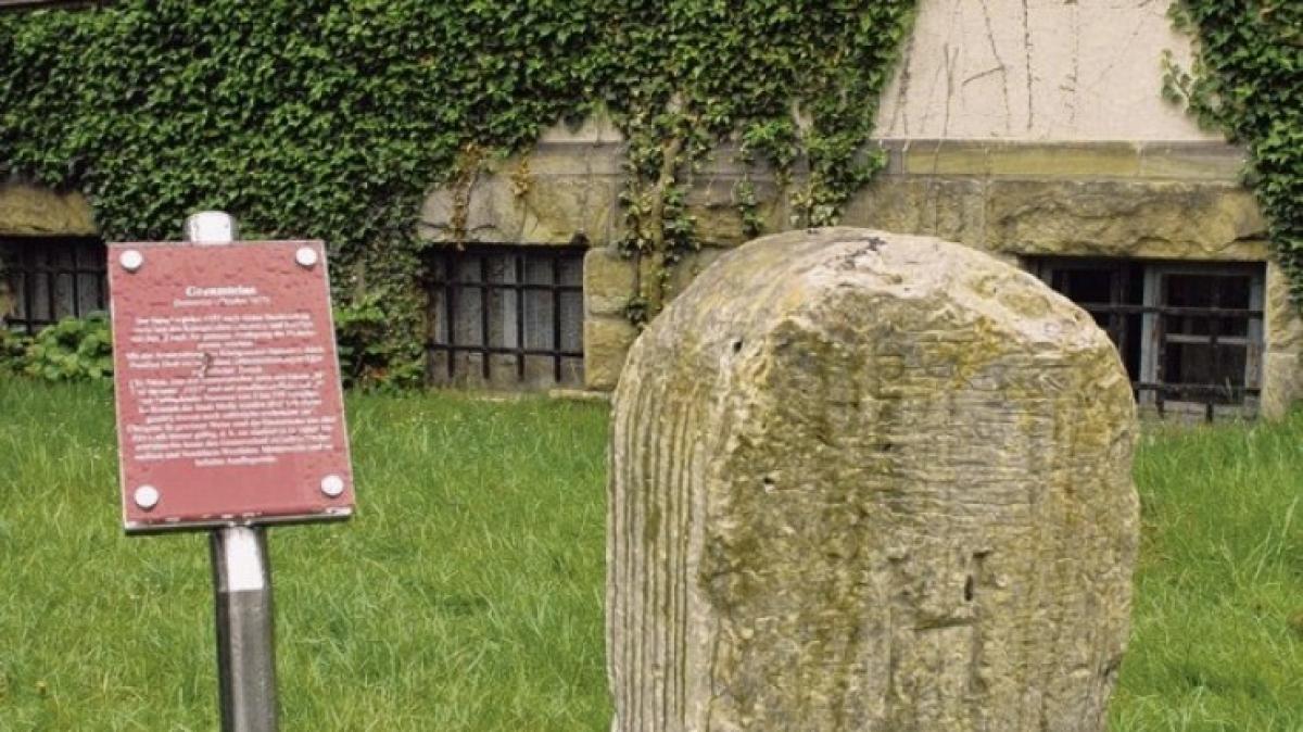 Heimatverein Melle stellt Grenzsteine