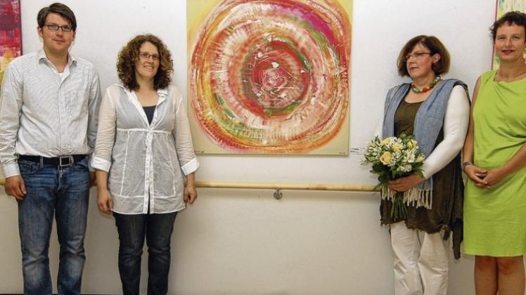Marita Herbers stellt ihre Werke im Lingener Stephanus-Haus