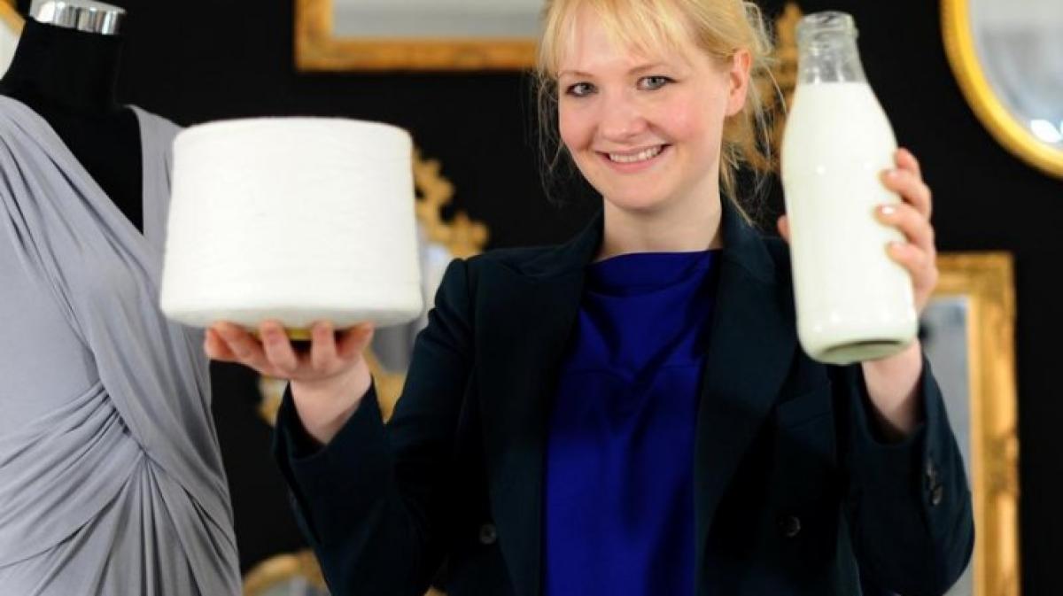 Mode aus Milch - Frau Domaskes neuartige