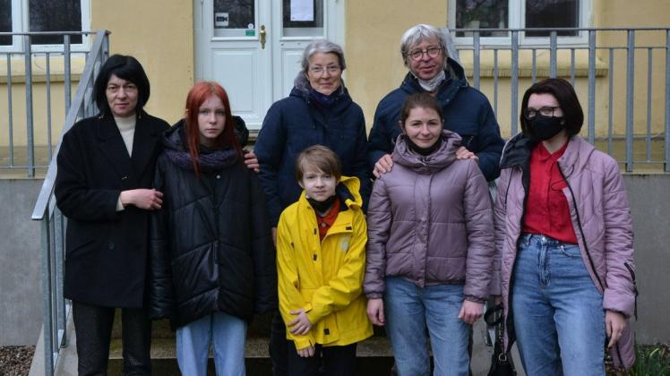 Neumünster: Familie nimmt Flüchtlinge aus der Ukraine auf.