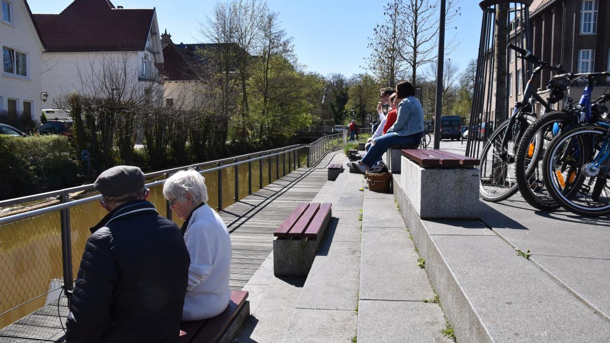 Solar-Bank an Delme-Terrassen: Idee für Delmenhorster City