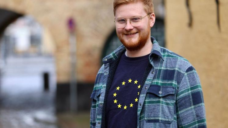 Landtagswahl 2022: Tim Thomsen (Volt) ist Direktkandidat in