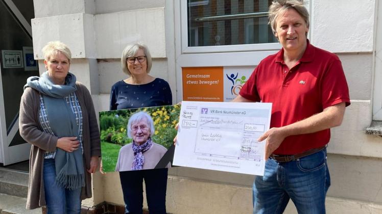Brigitte Profés Vermächtnis: 2510 Euro für den Verein Lichtblick