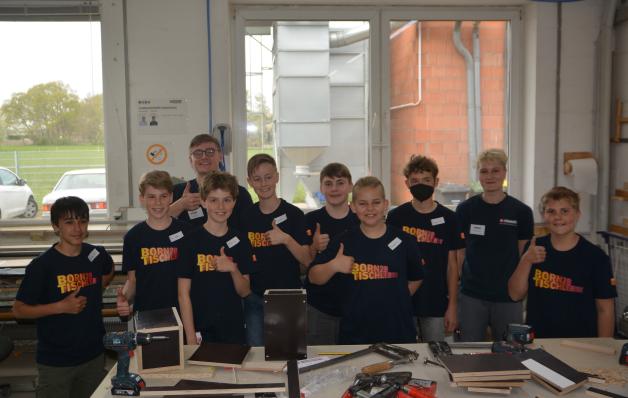 Ganderkeseer Tischlerei Sandkuhl lädt zum Zukunftstag ein