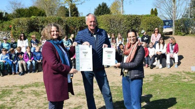 Die Schleischule Rieseby ist jetzt eine Naturpark-Schule