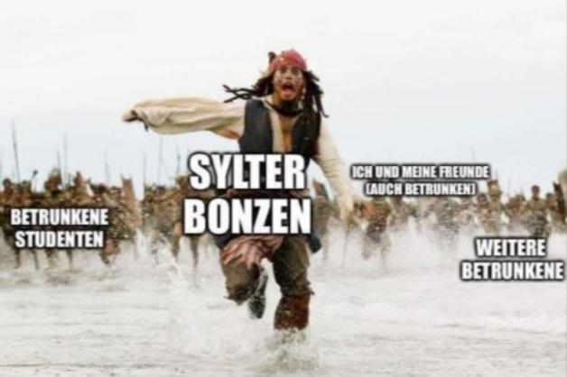 Online-Reaktion: Instagram-Memes 9-Euro-Ticket-Ansturm auf Sylt.