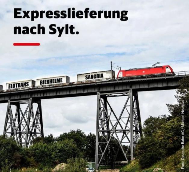 Online-Reaktion: Instagram-Memes 9-Euro-Ticket-Ansturm auf Sylt.