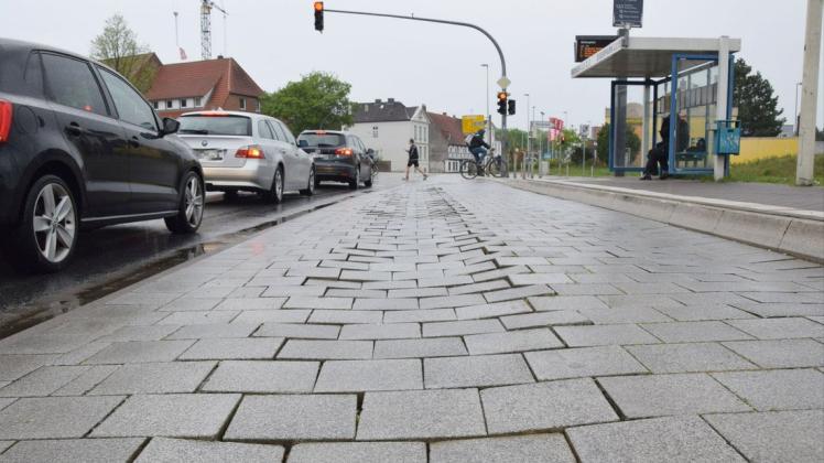 Rendsburg: An Haltestelle Schlossplatz gibt es neue Bauarbeiten.